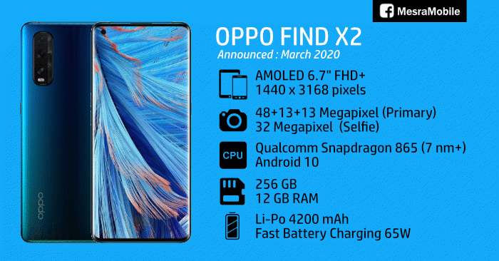 Oppo Find X2 Price In Malaysia RM3999 & Full Specs - MesraMobile