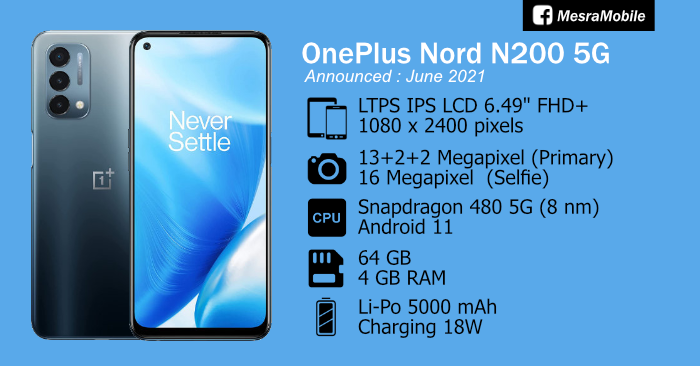 OnePlus Nord N200 5G Price In Malaysia RM1099 & Full Specs - MesraMobile
